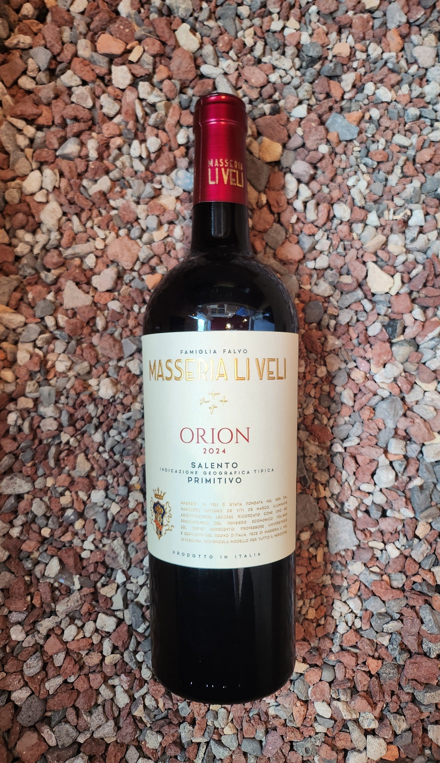 2024 Li Veli Salento Primitivo Orion | Paradise Wine Buffalo
